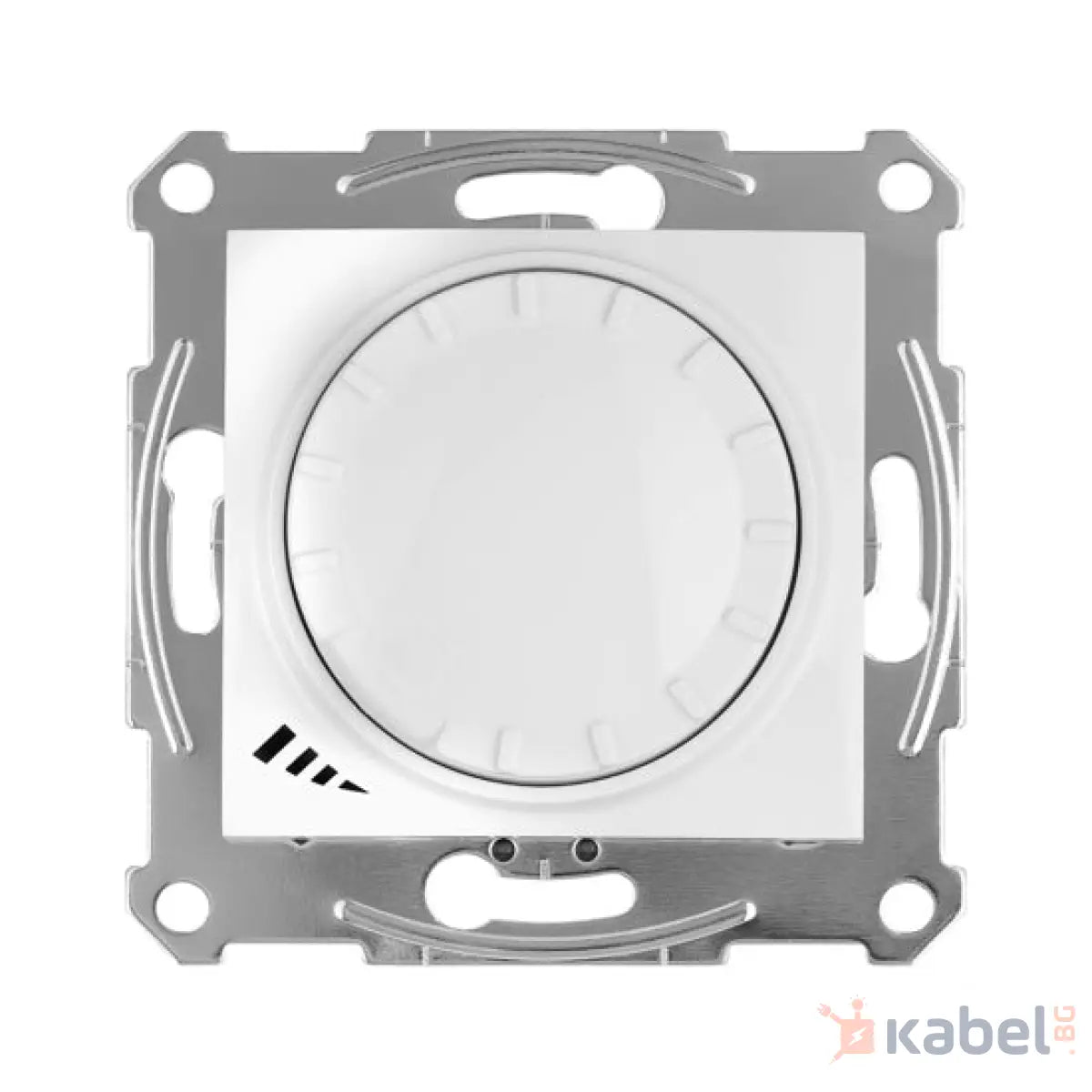 Димер ключ за лед лента Седнa Шнайдер Бял 10А димер Скрит - вграден ...